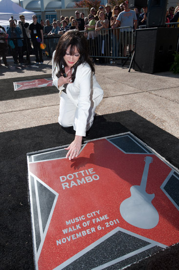 Dottie Rambo Nashville Walk Of Fame VisitMusicCity
