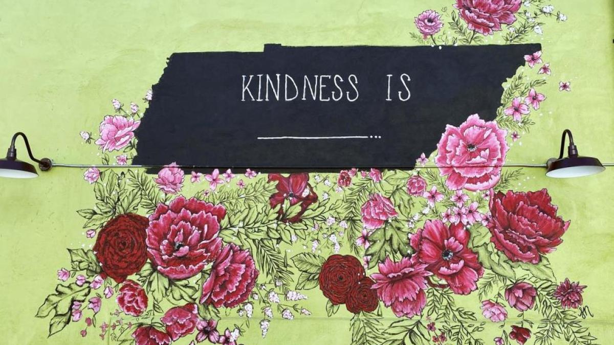 Kindness Is Mural | Visit Nashville TN